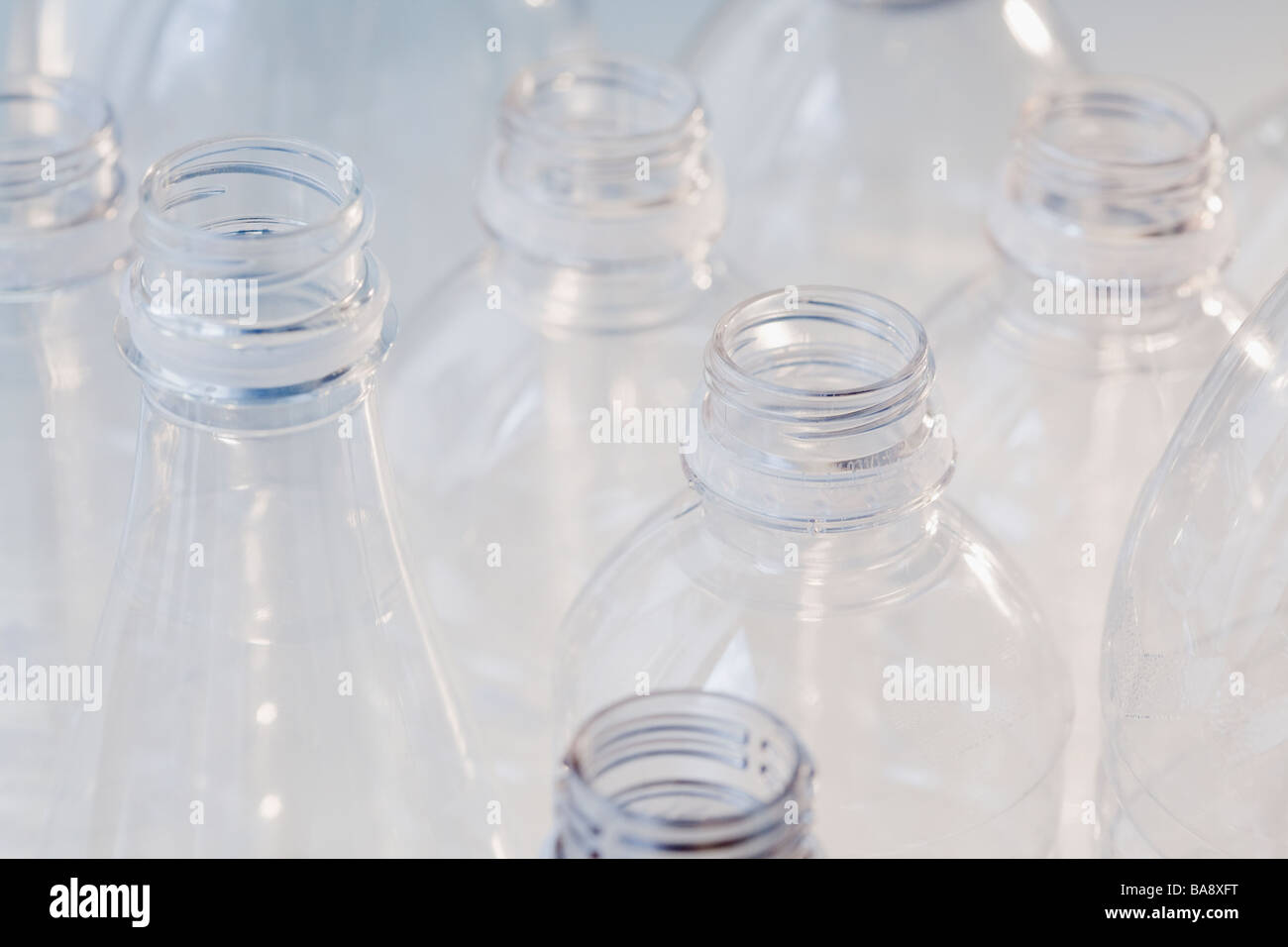 Empty plastic bottles Stock Photo - Alamy