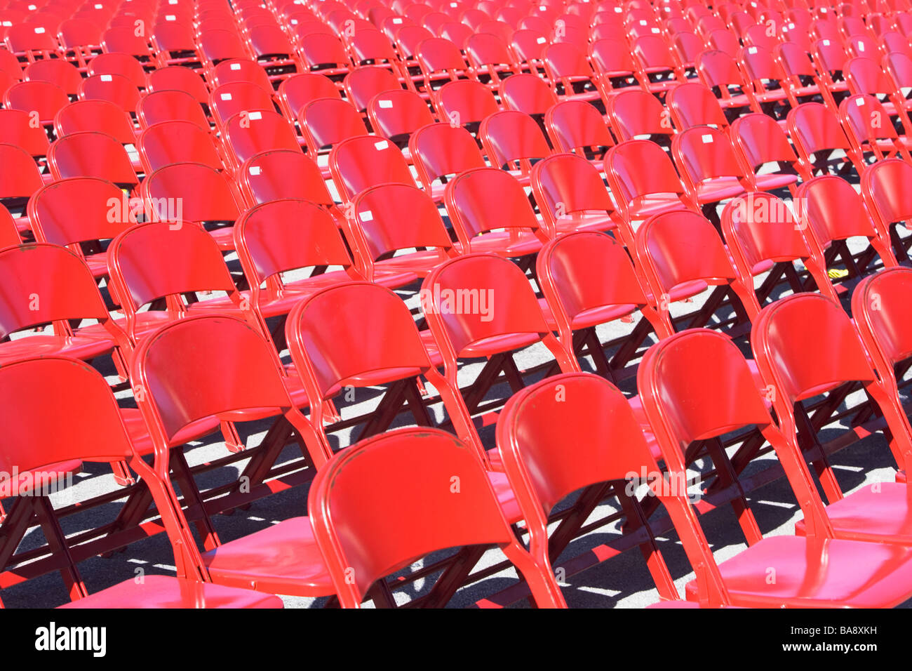 Empty stadium seats Stock Photo - Alamy
