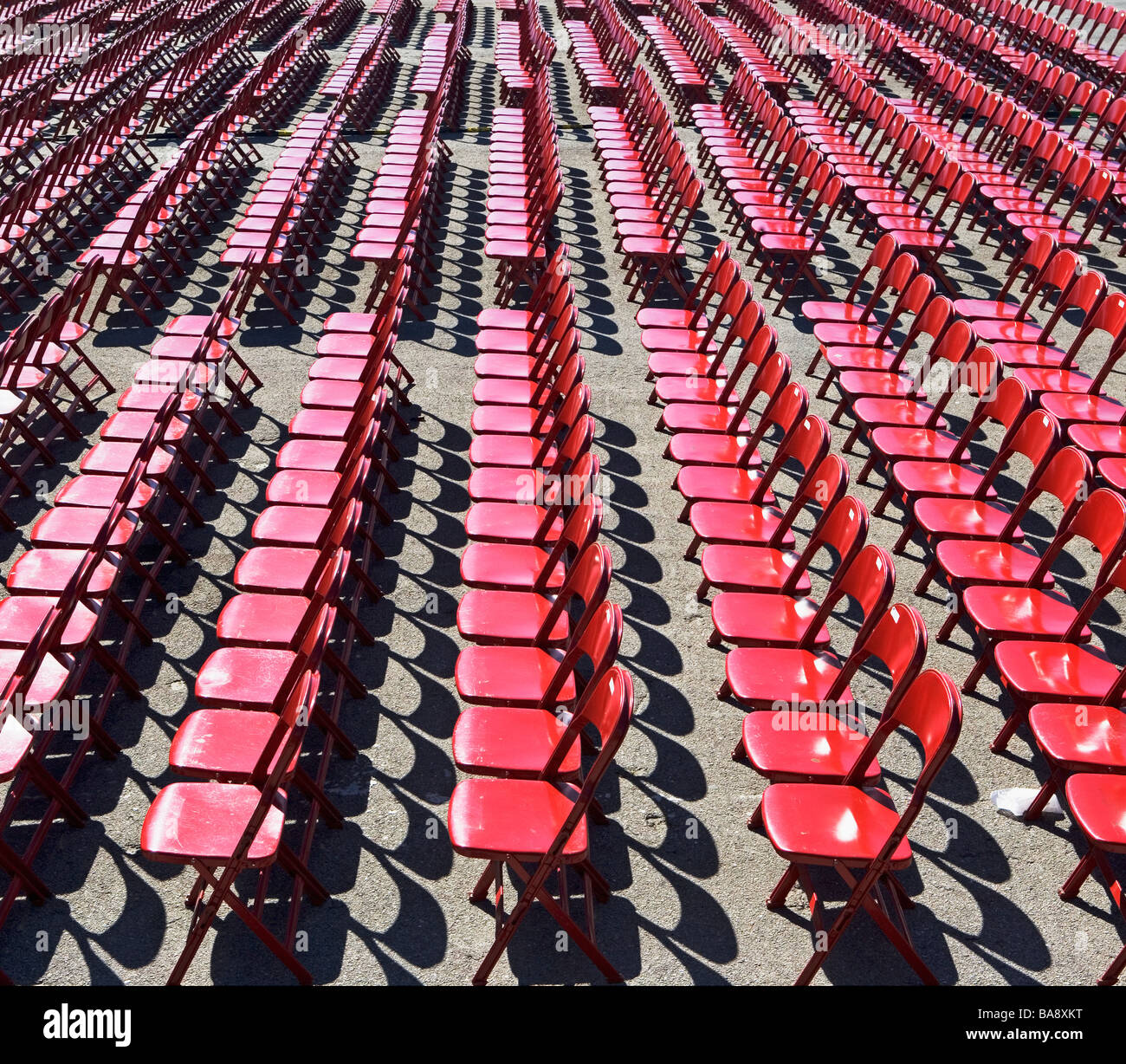 Empty stadium seats Stock Photo - Alamy