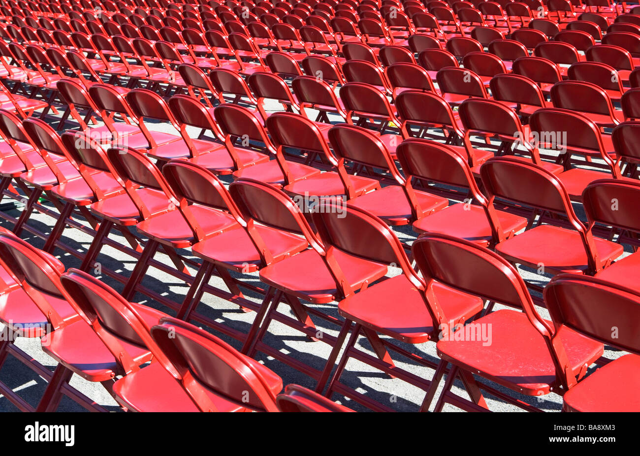 Empty stadium seats Stock Photo - Alamy