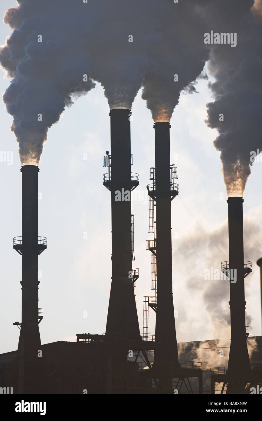 Sugar factory smoke hi-res stock photography and images - Alamy