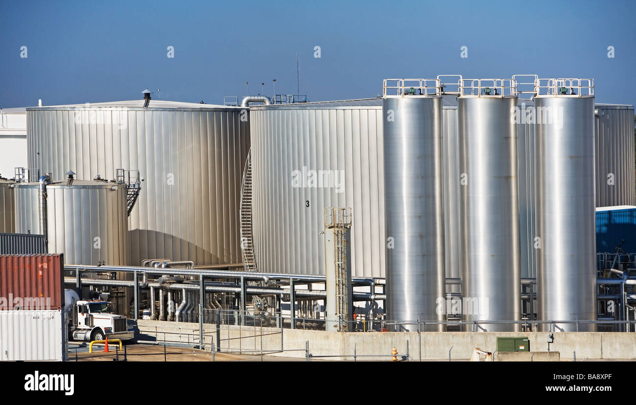 Industrial processing plant Stock Photo - Alamy