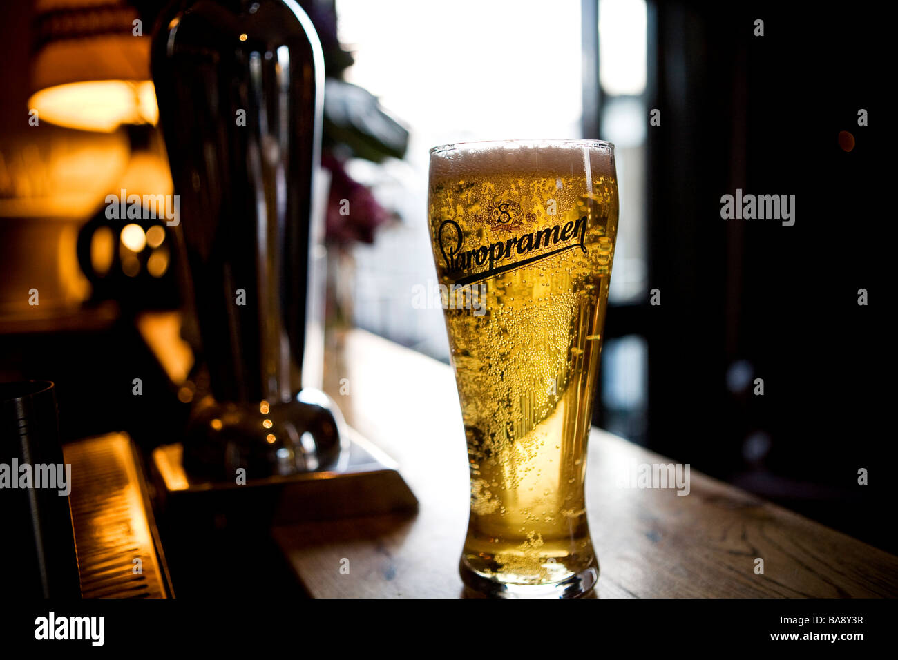a pint of beer Stock Photo - Alamy