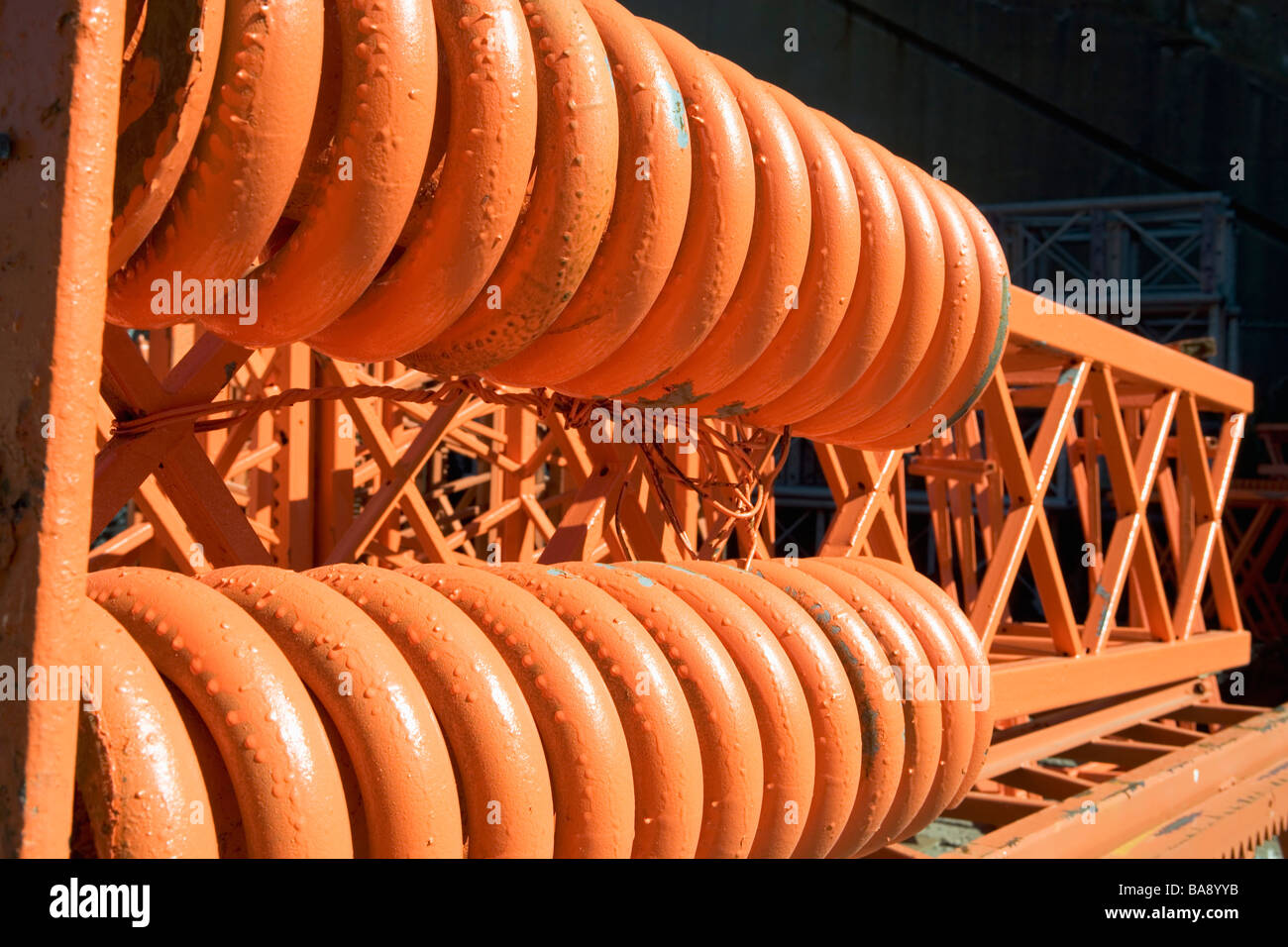 Part of scaffolding hi-res stock photography and images - Alamy