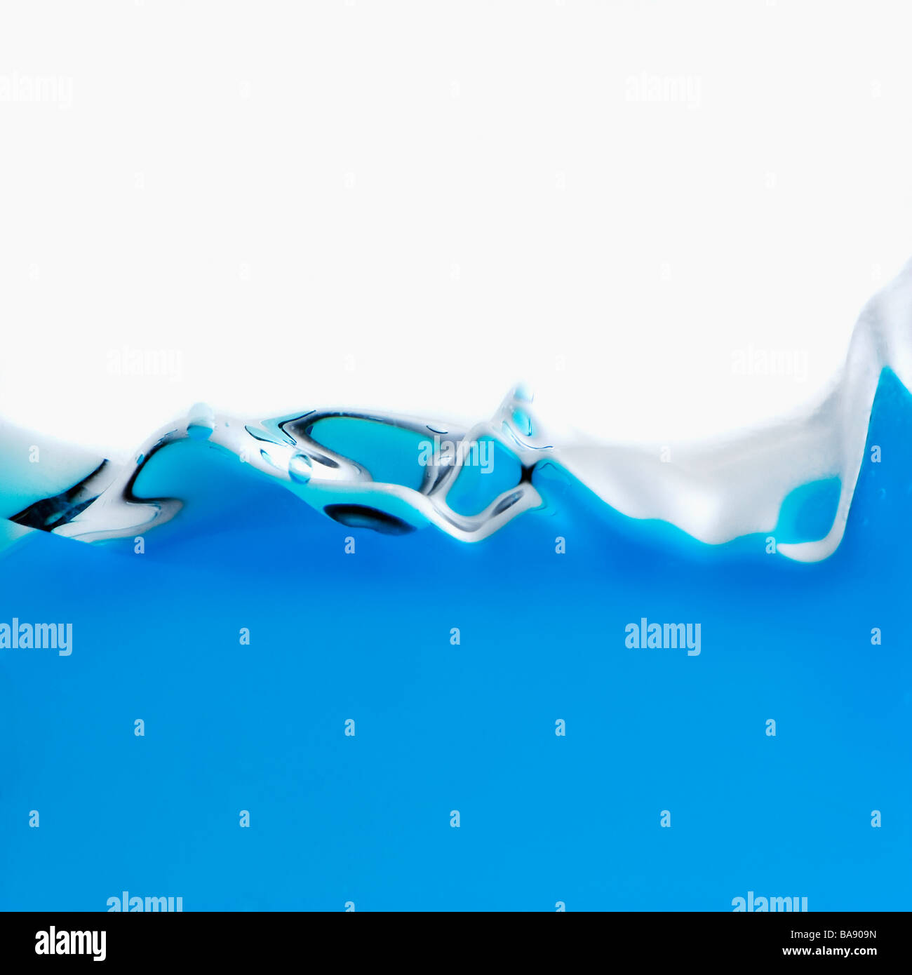 Abstract blue wave Stock Photo - Alamy