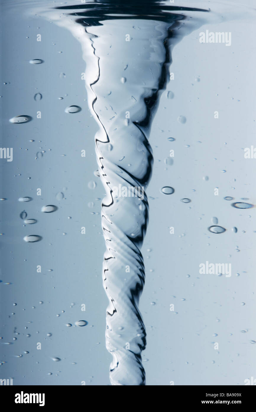 Vortex of water Stock Photo - Alamy
