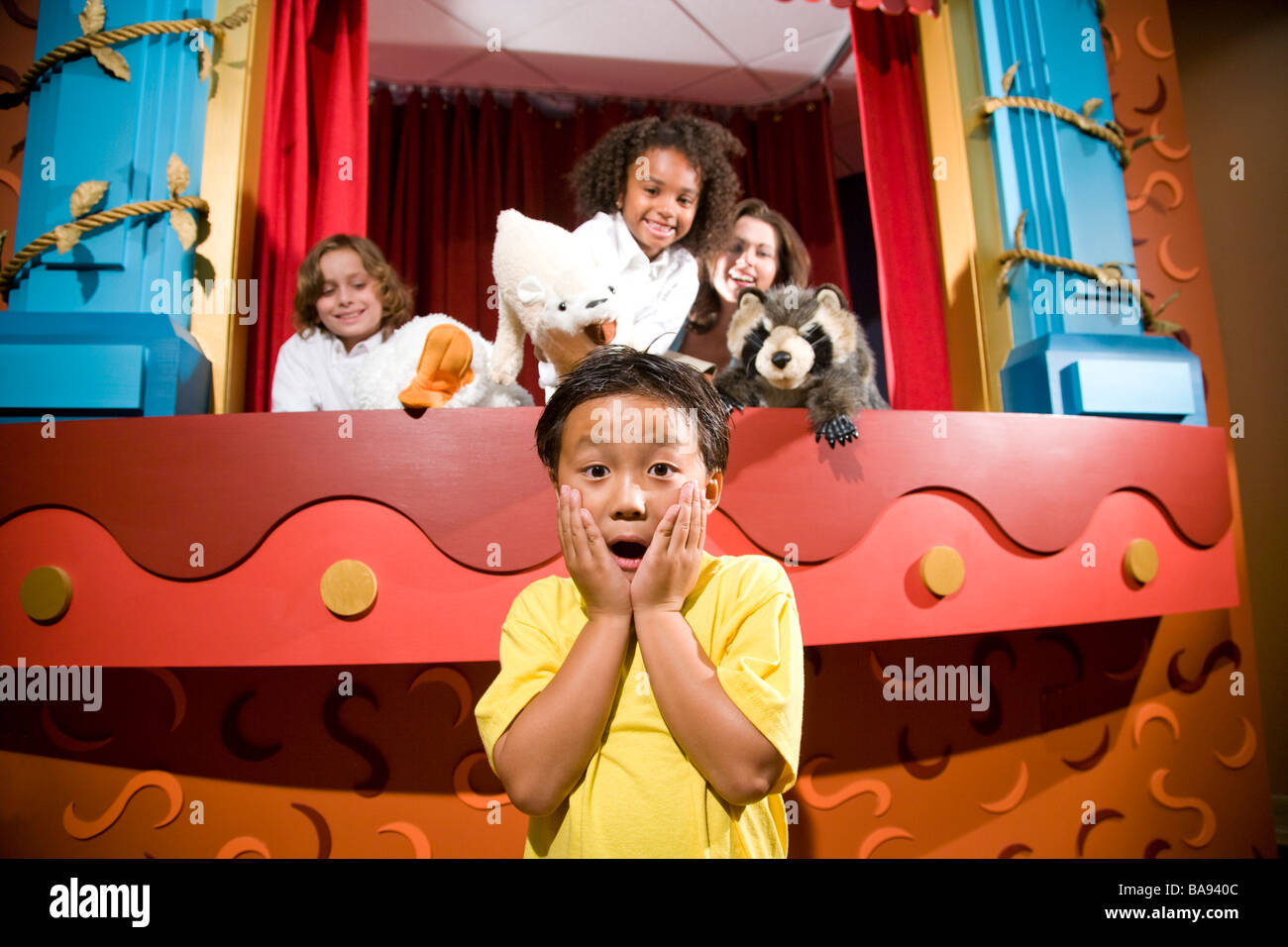 Skit by asian children hi-res stock photography and images - Alamy