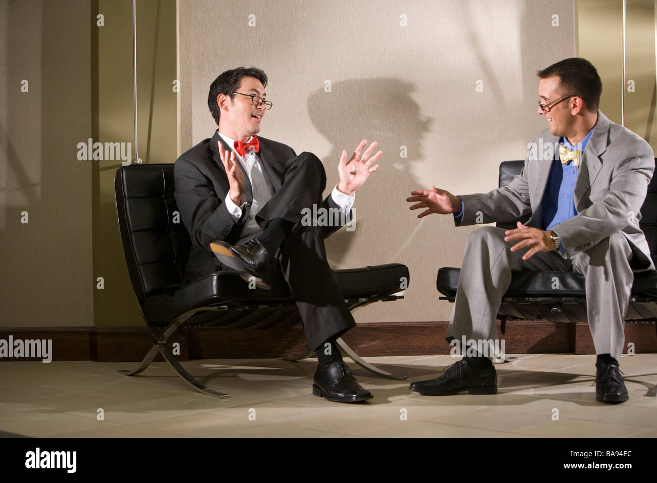 Two wearing spectacles in office hi-res stock photography and images ...