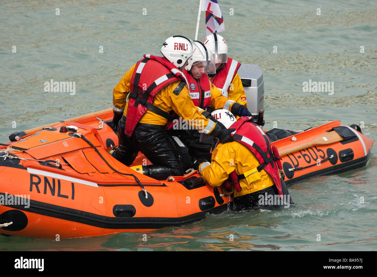 Rnli lifeguard boat hi-res stock photography and images - Alamy