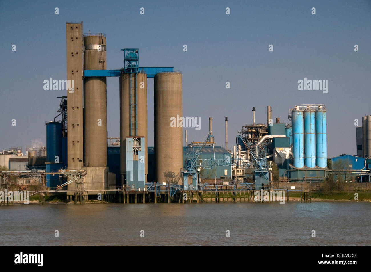Factory at Docklands in London, England Stock Photo - Alamy