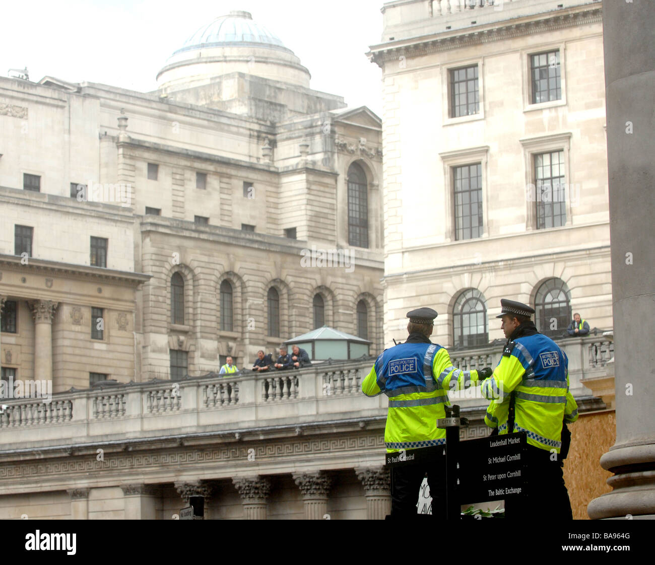 police observation g20 Stock Photo - Alamy