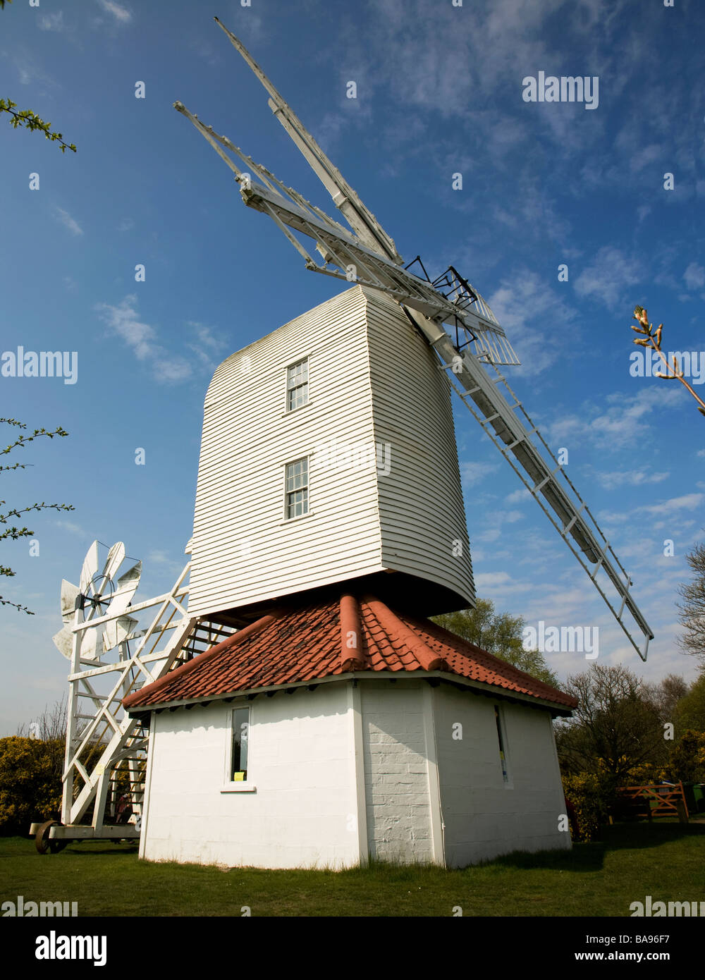 English post mill hi-res stock photography and images - Alamy