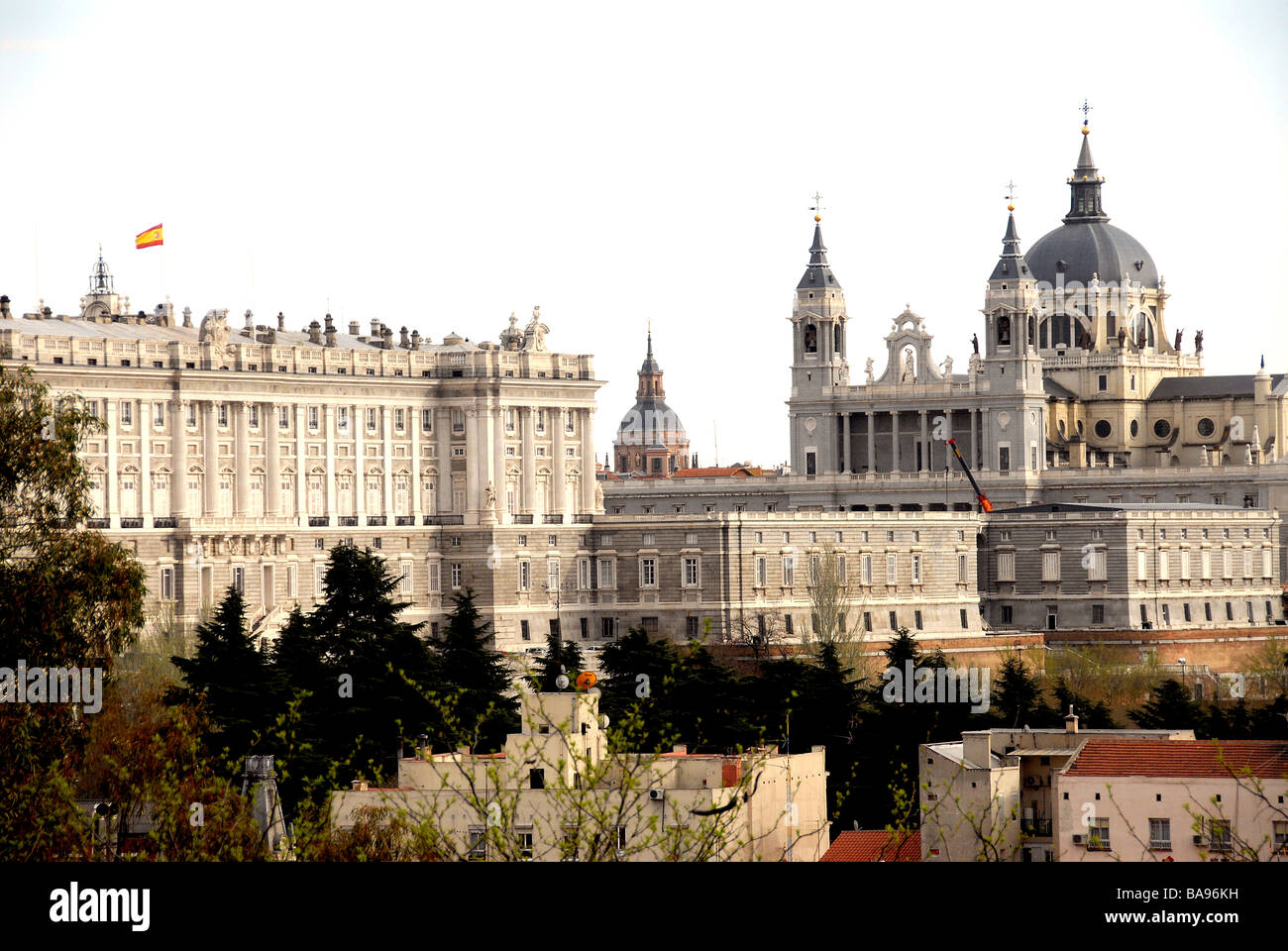 Royal palace, Madrid, Spain Stock Photo - Alamy
