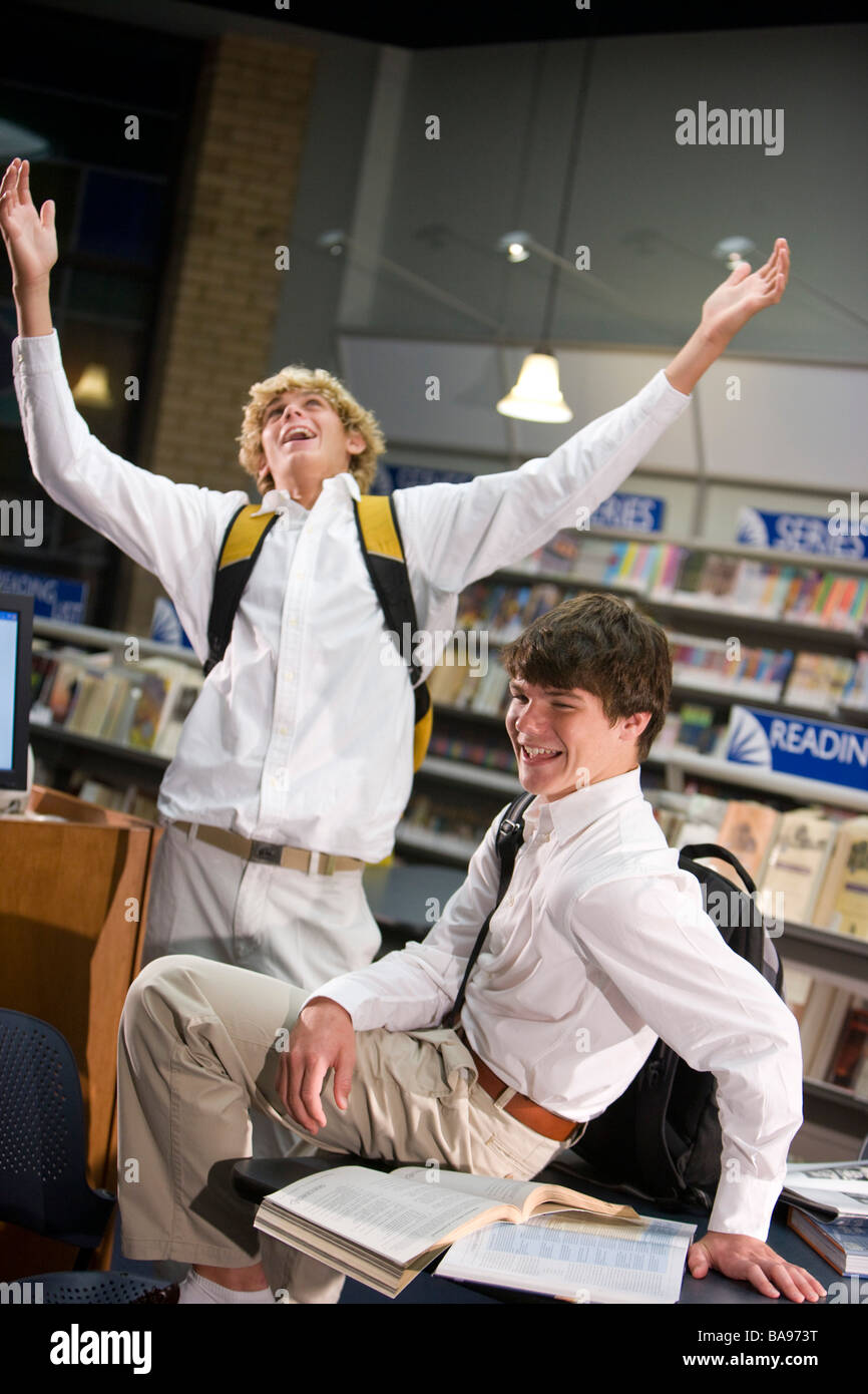 Boys laughing library hi-res stock photography and images - Alamy