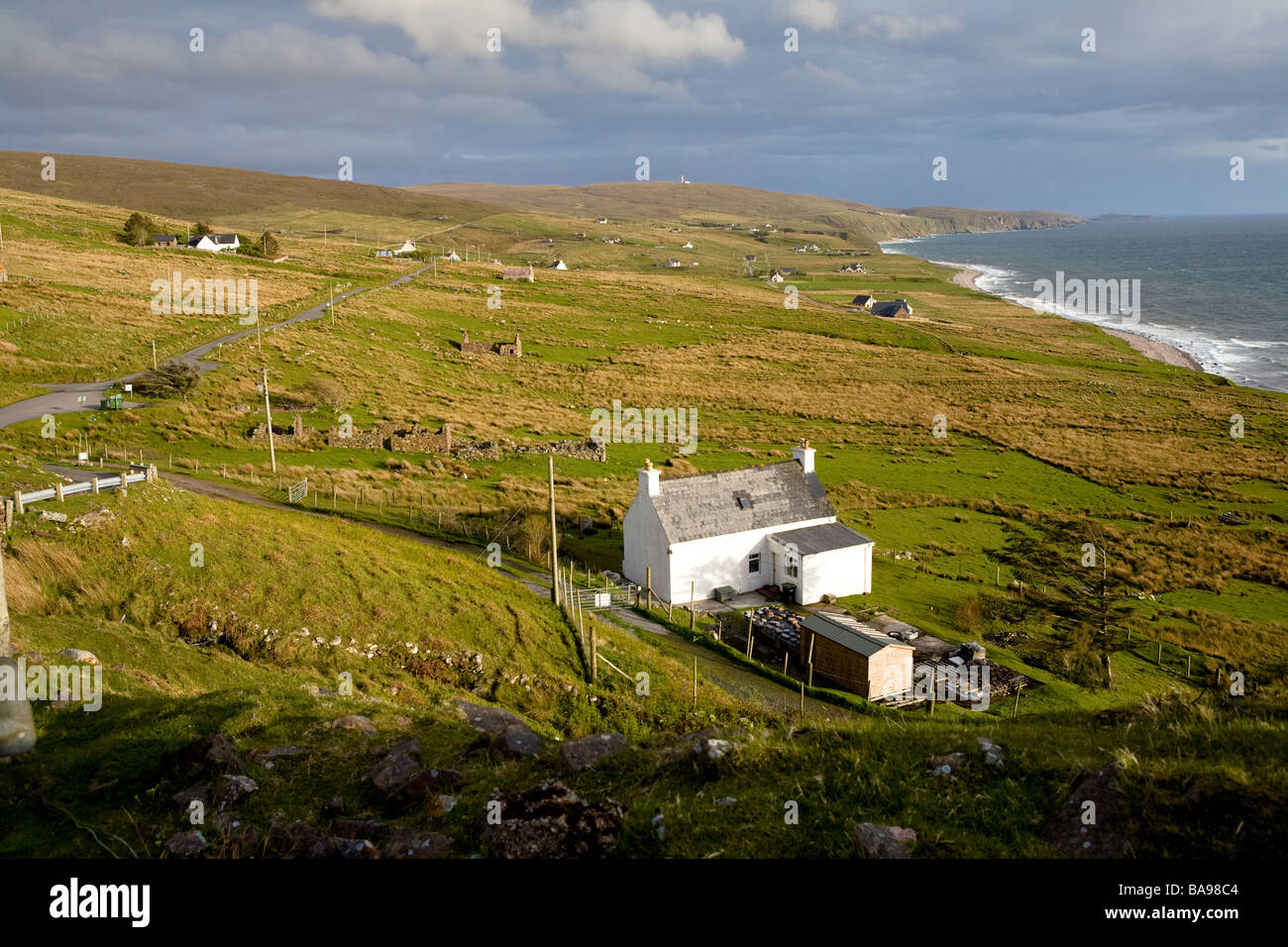 Melvaig Wester Ross Scotland Stock Photo - Alamy