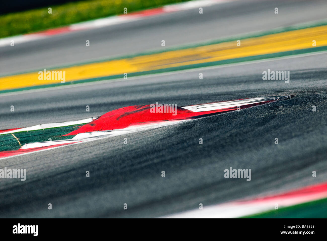 Kerb in race track hi-res stock photography and images - Alamy