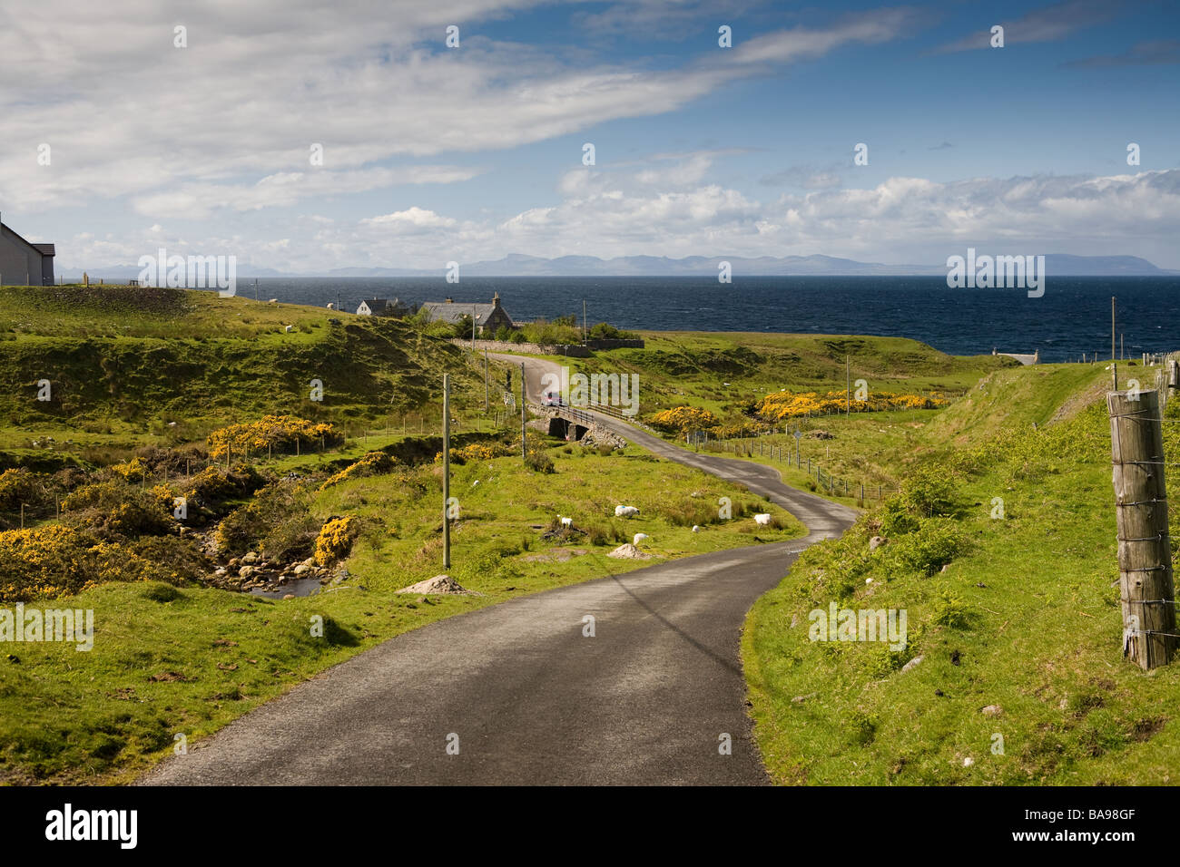 Melvaig Wester Ross Highlands Scotland Stock Photo - Alamy