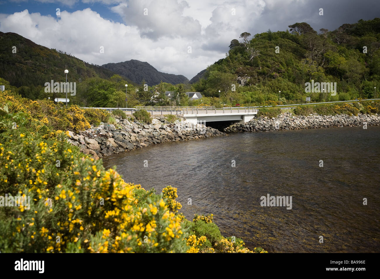 Loch Gairloch Wester Ross Highlands Scotland Stock Photo - Alamy