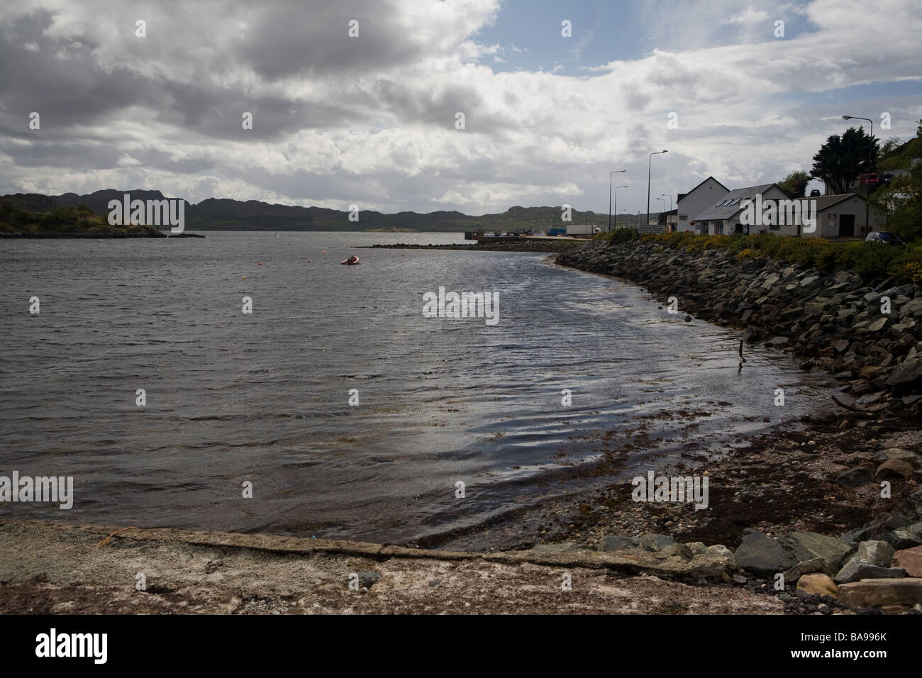 Loch Gairloch Wester Ross Highlands Scotland Stock Photo - Alamy