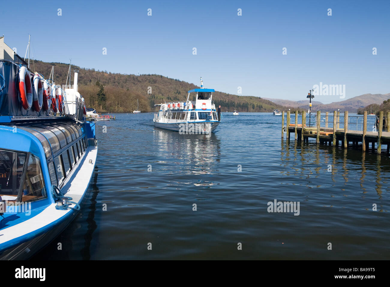 Windermere steam ferry lake hi-res stock photography and images - Alamy