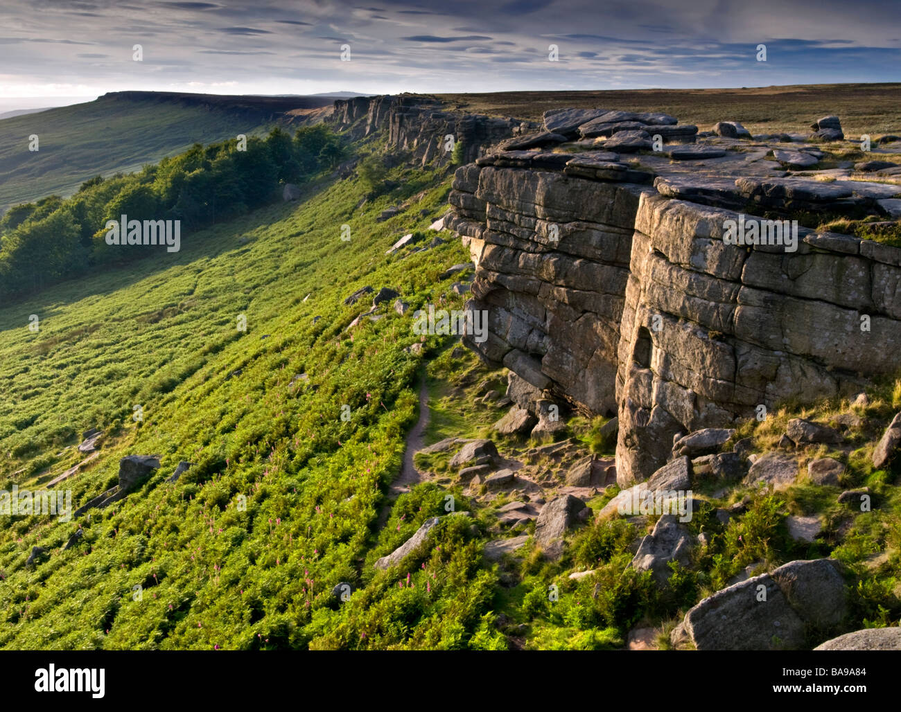 Stanage Edge, Peak District High Resolution Stock Photography and ...