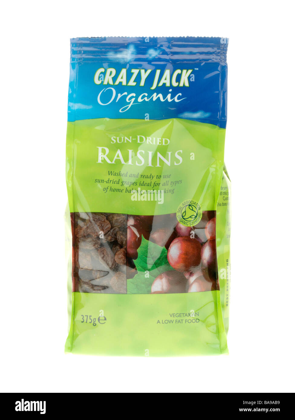 Bag of Raisins Stock Photo - Alamy