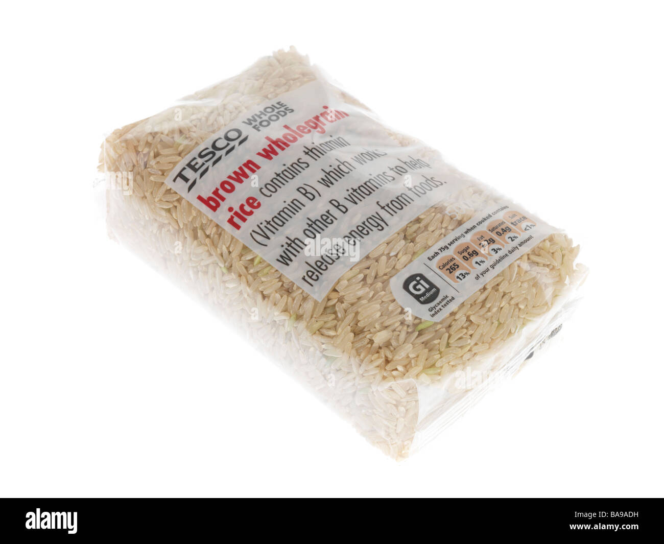 Brown rice packet hi-res stock photography and images - Alamy