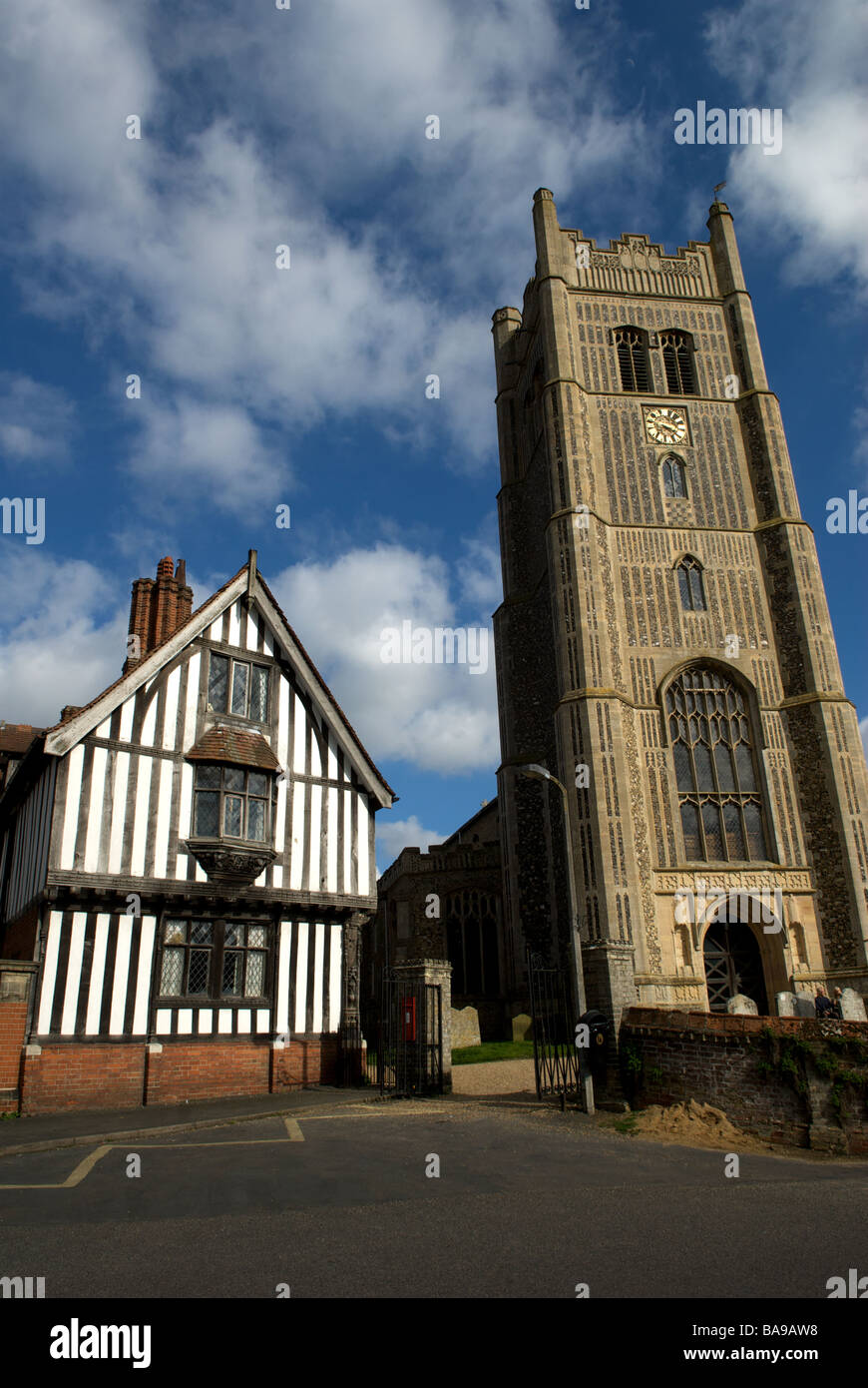 Tudor church towers hi-res stock photography and images - Alamy