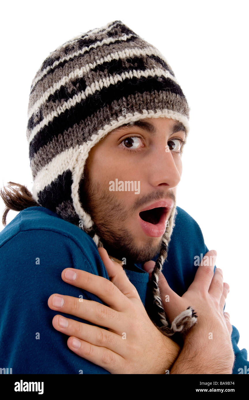 Cold indoors person shivering not ill hi-res stock photography and ...