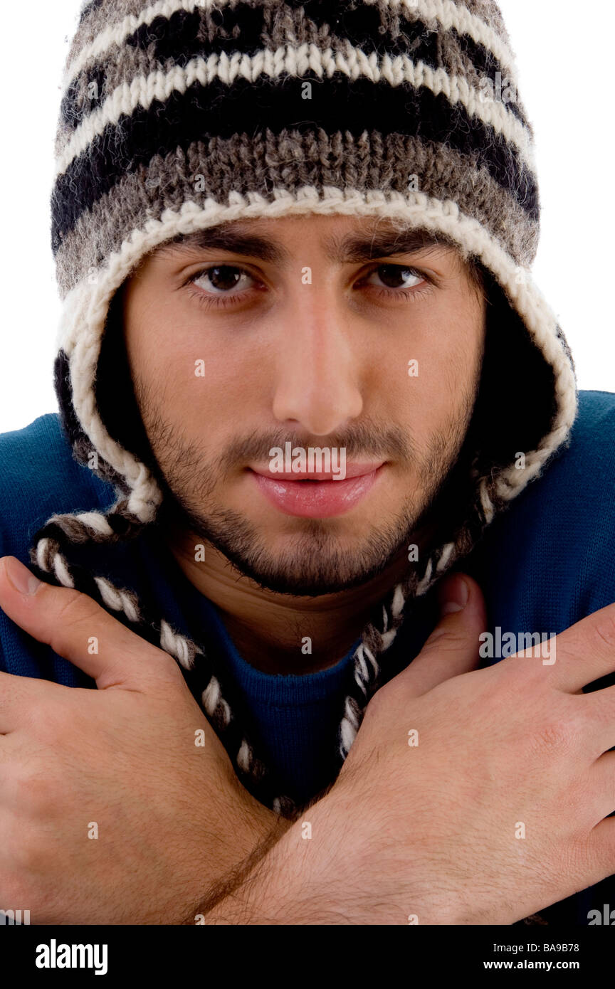 Man shivering winter hi-res stock photography and images - Alamy