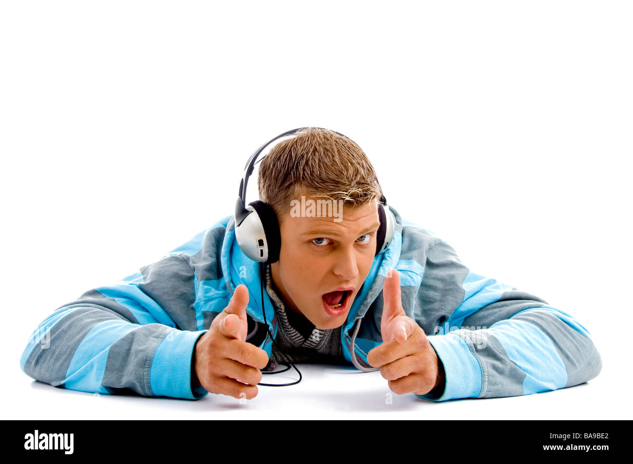 Man of music Cut Out Stock Images & Pictures - Alamy