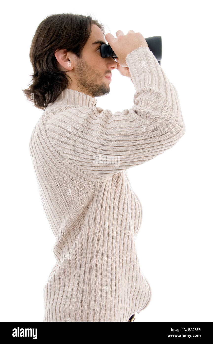 Male model side pose hi-res stock photography and images - Alamy