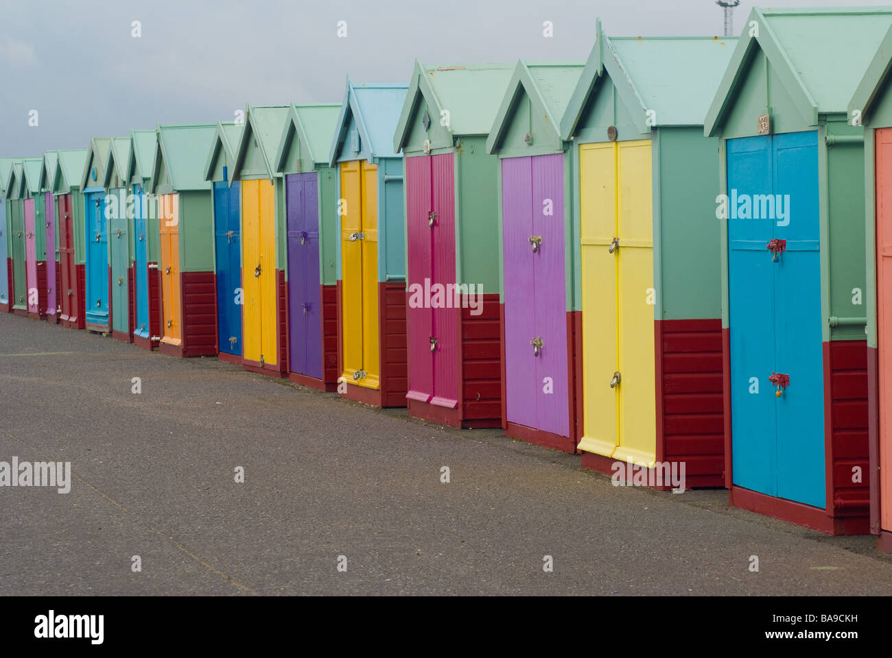 Colour huts hi-res stock photography and images - Alamy