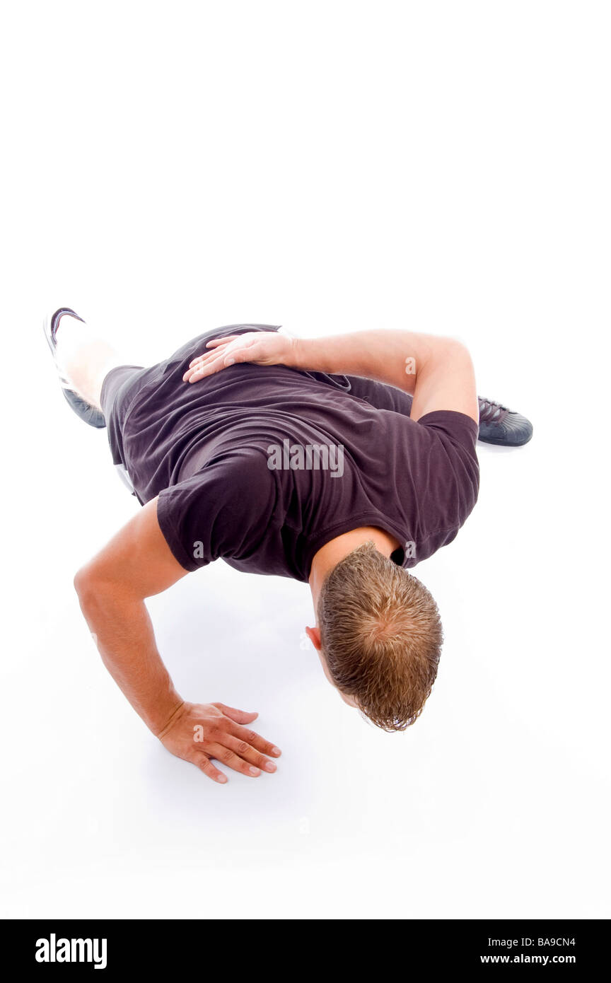 Man pushups one arm hi-res stock photography and images - Alamy