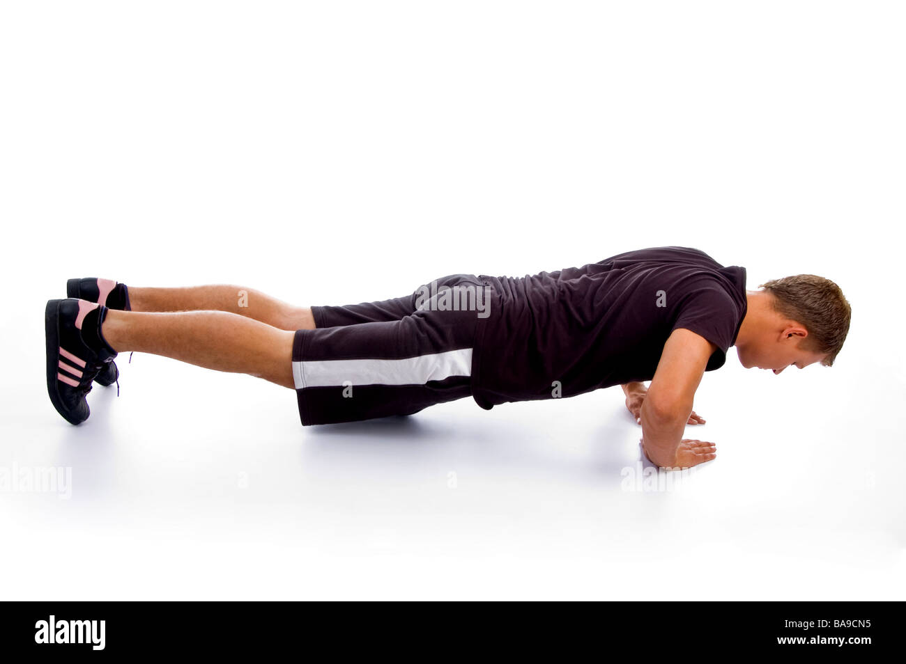 Man pushups one arm hi-res stock photography and images - Alamy