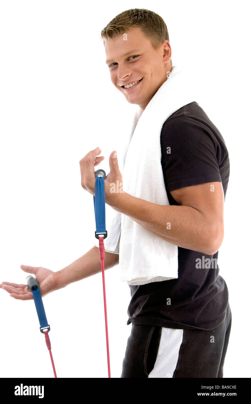 Side view muscular male hi-res stock photography and images - Alamy