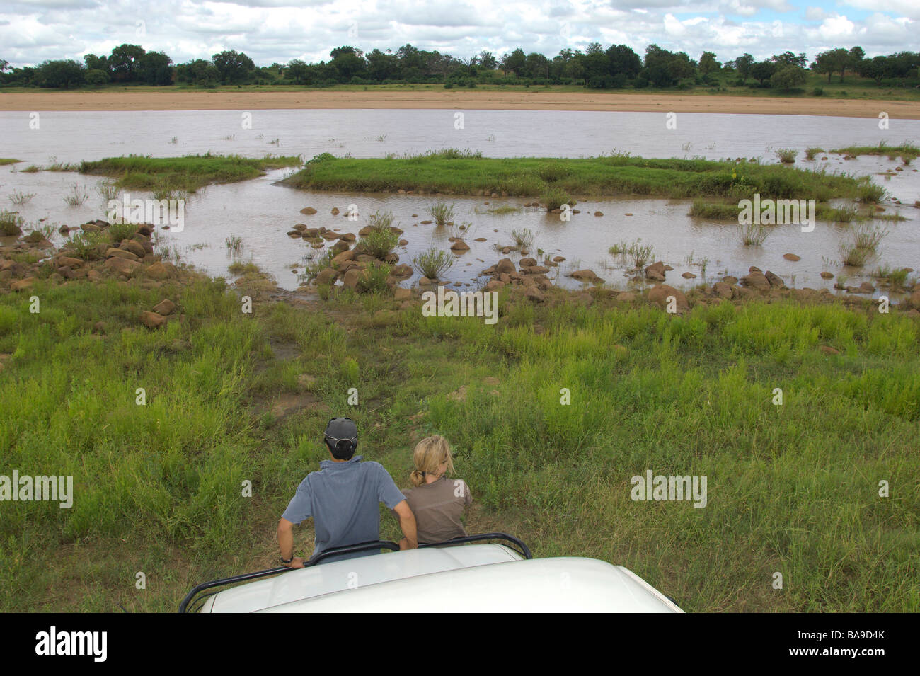 Runde River Gonarezhou National Park Zimbabwe Stock Photo - Alamy