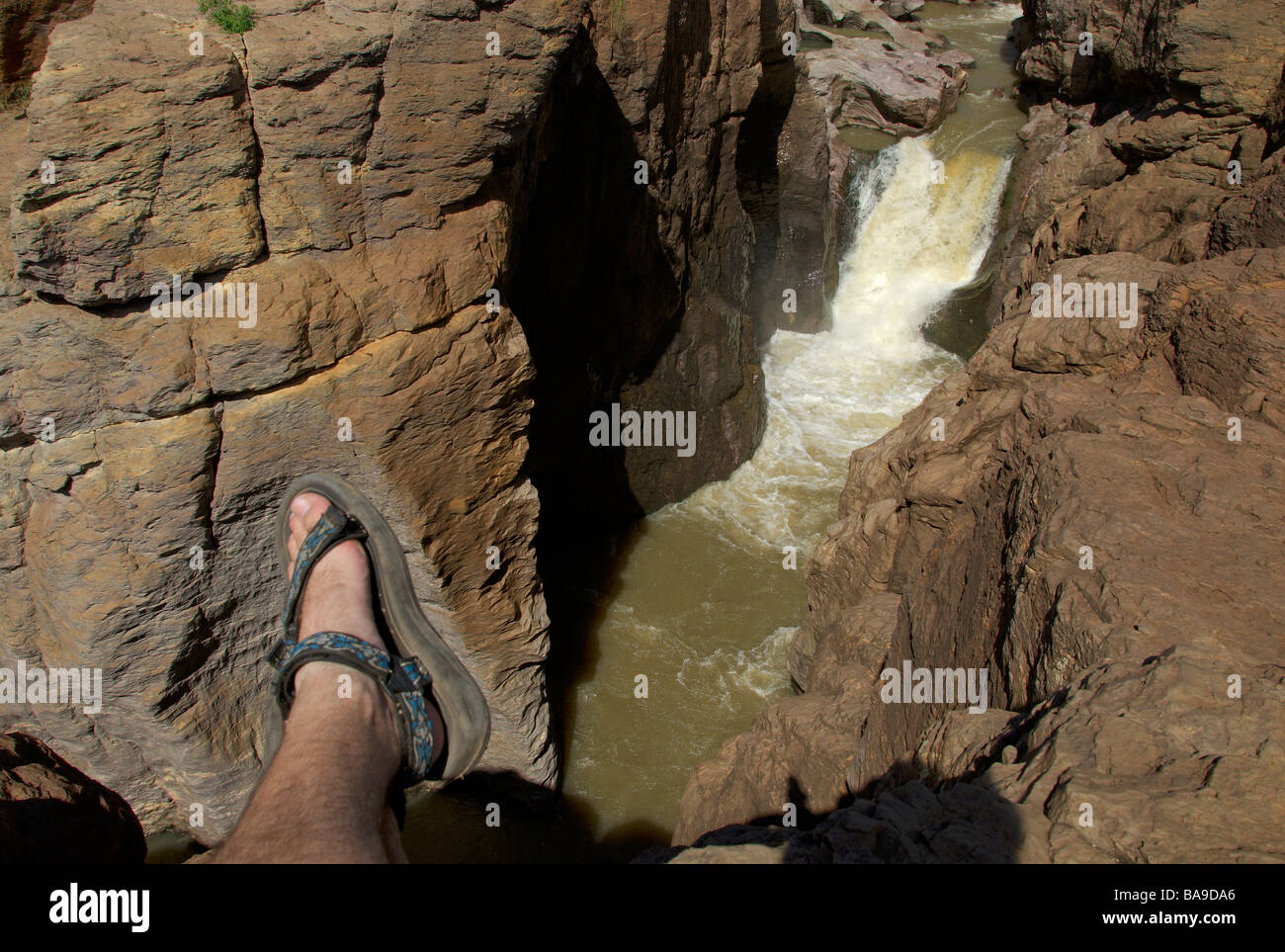 Samalema Gorge Gonarezhou National Park Zimbabwe Mwenezi River geology ...