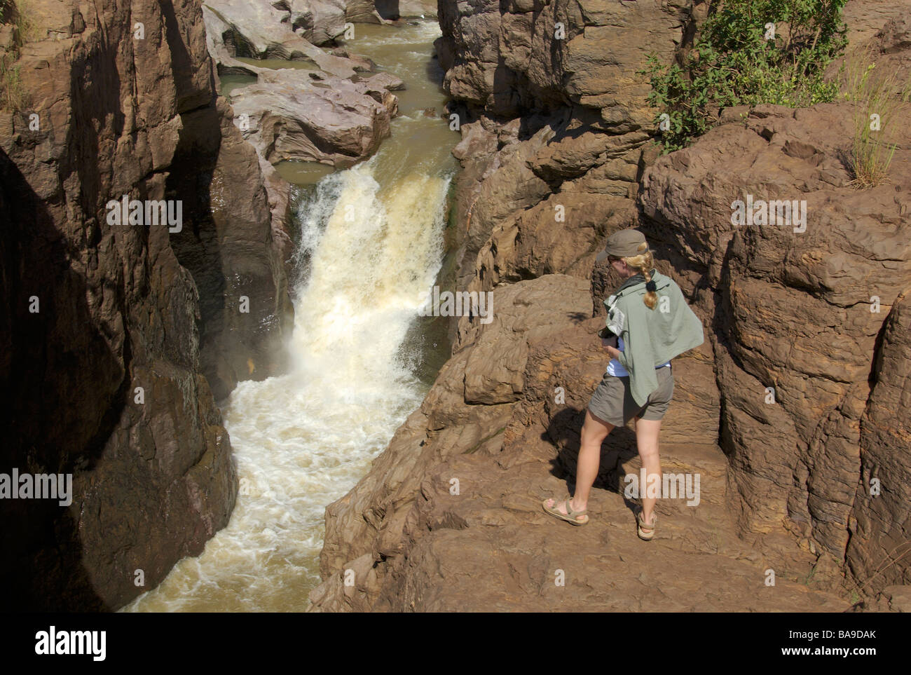 Samalema Gorge Gonarezhou National Park Zimbabwe Mwenezi River geology ...