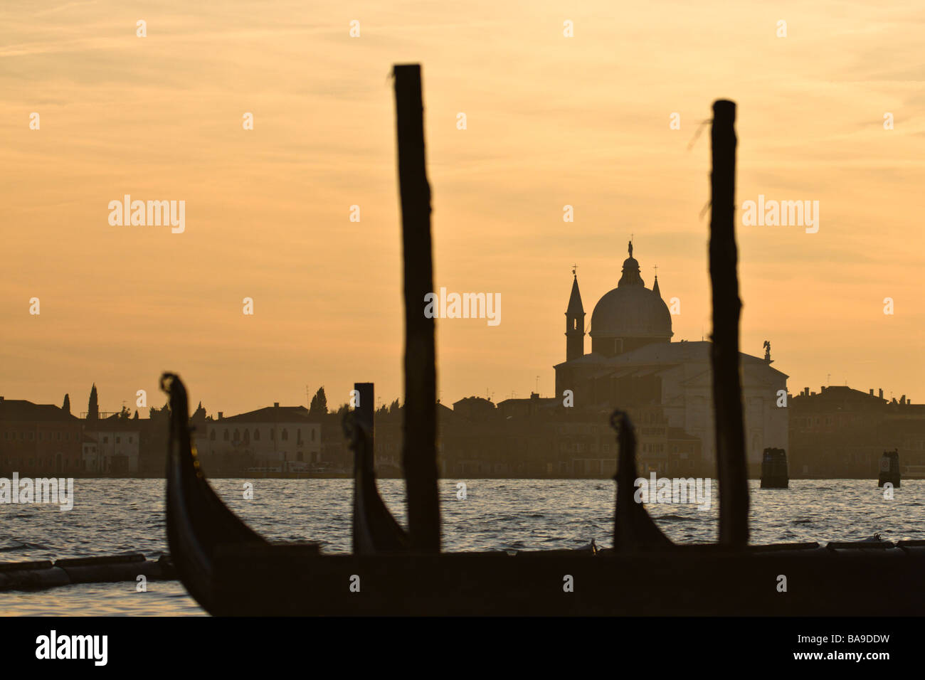 A street scene from Venice Italy. Taken from the boulevard running ...