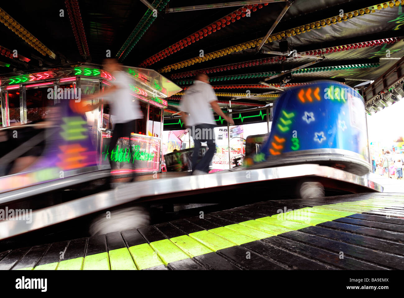 Waltzer Fairground Ride Stock Photo - Alamy