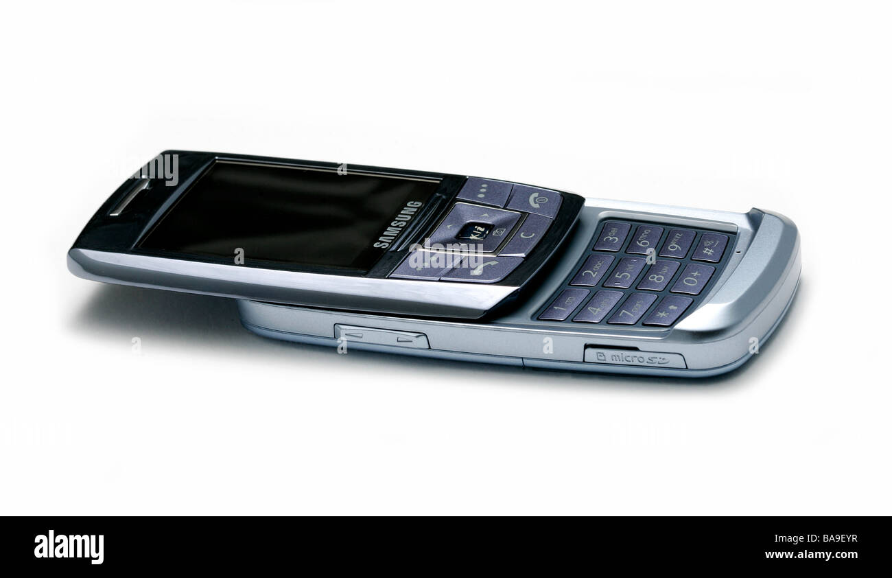 Mobile cell phone cellular handy modern new technology small portable ...