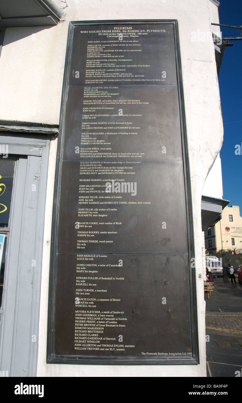 Updated list of the Mayflower ship passengers on the Pilgrim Fathers ...