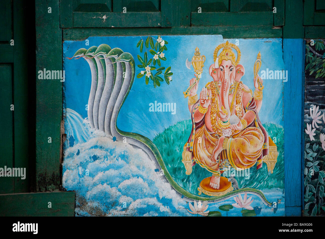 ganesh ganesha god deiti indhu buddhism elephant painting Pashupatinath ...