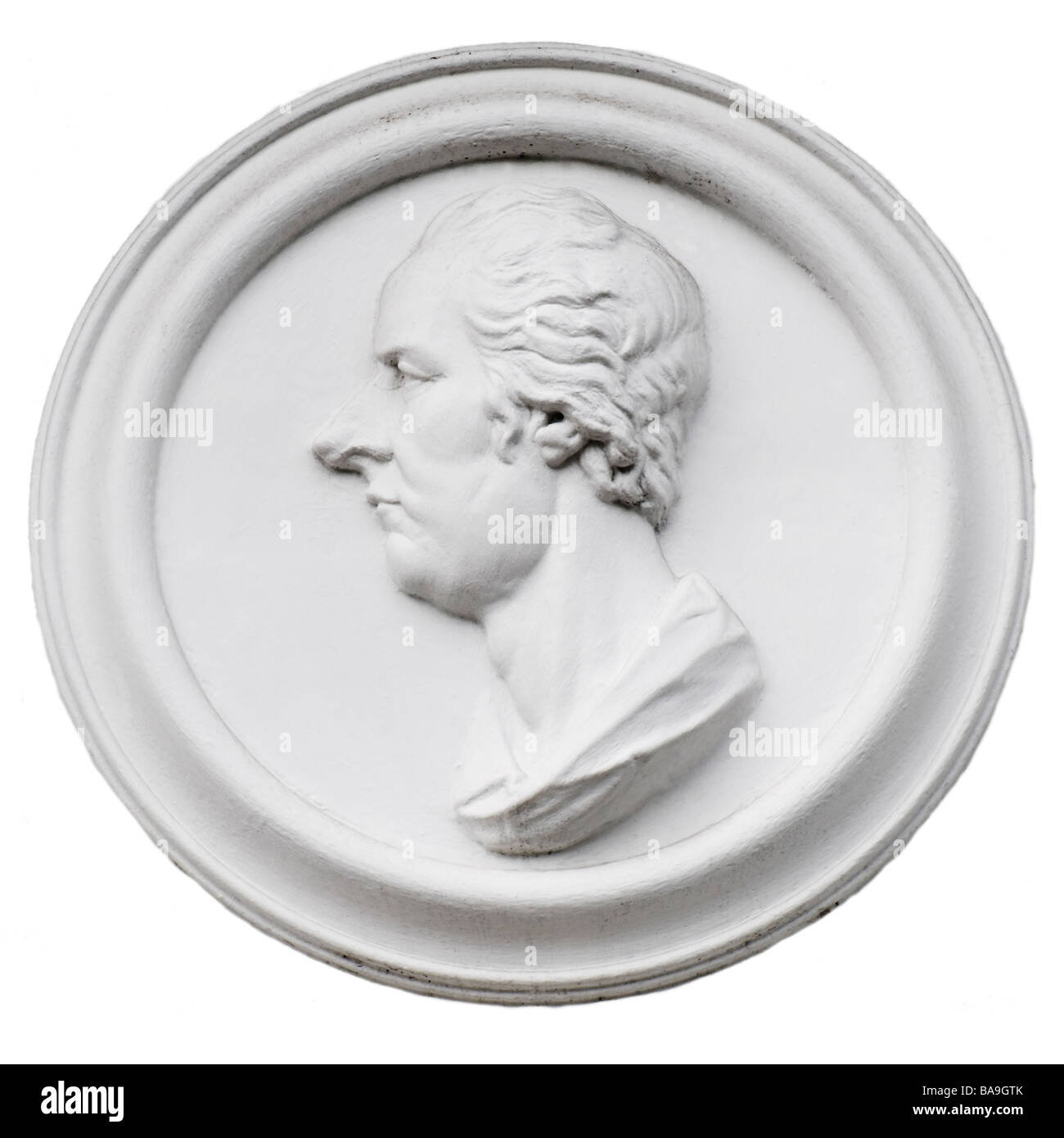 Cambridge, England, UK. Profile of William Pitt the Younger on the ...