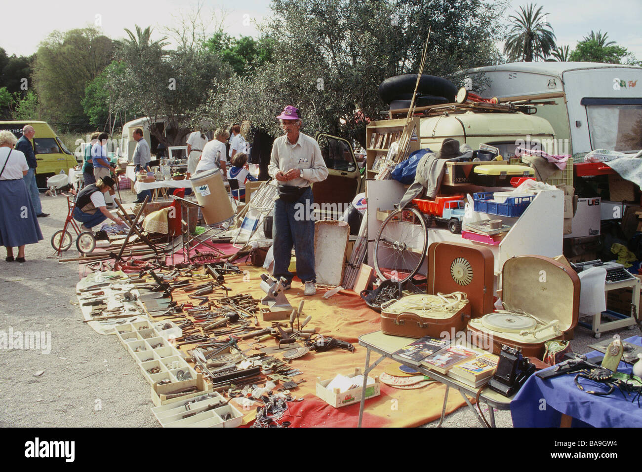 CAR BOOT SALE Stock Photo - Alamy