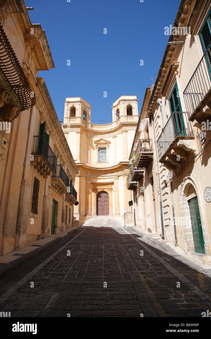 Church, Noto, Sicily, Italy Stock Photo - Alamy