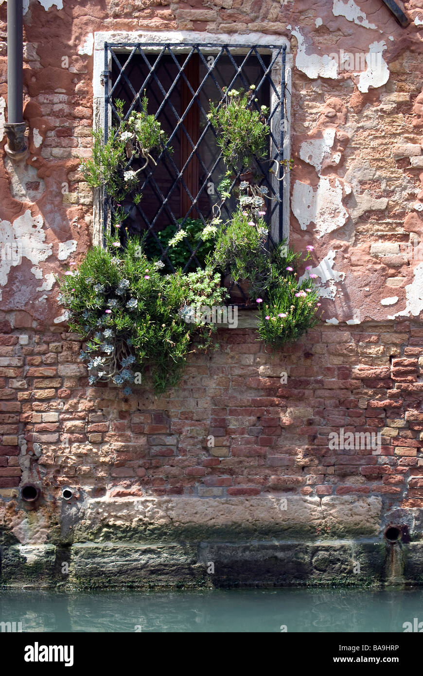 Window In Venice Stock Photo - Alamy