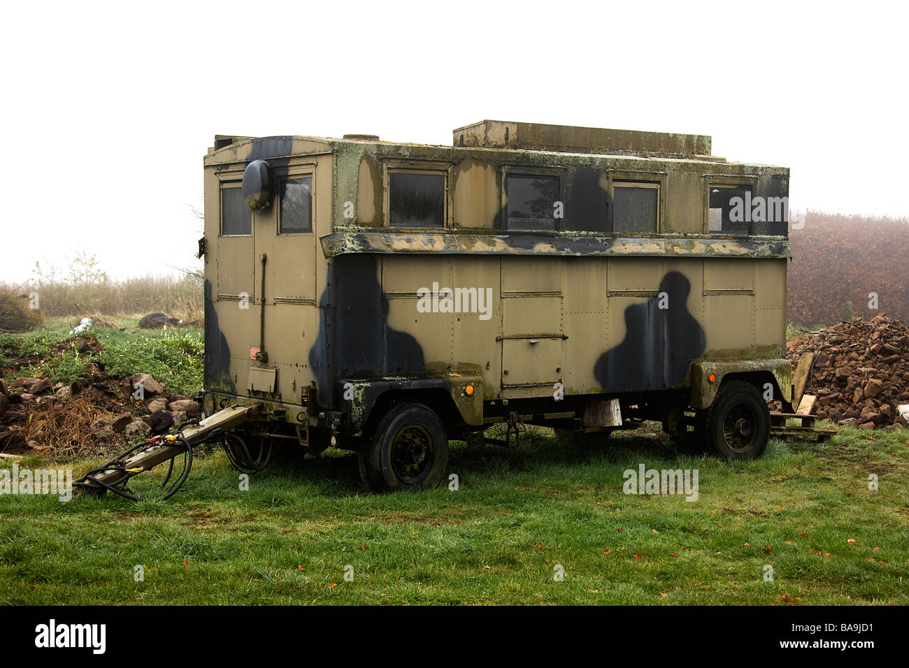 Planning vehicle for High command. Army. 2nd world war Stock Photo - Alamy