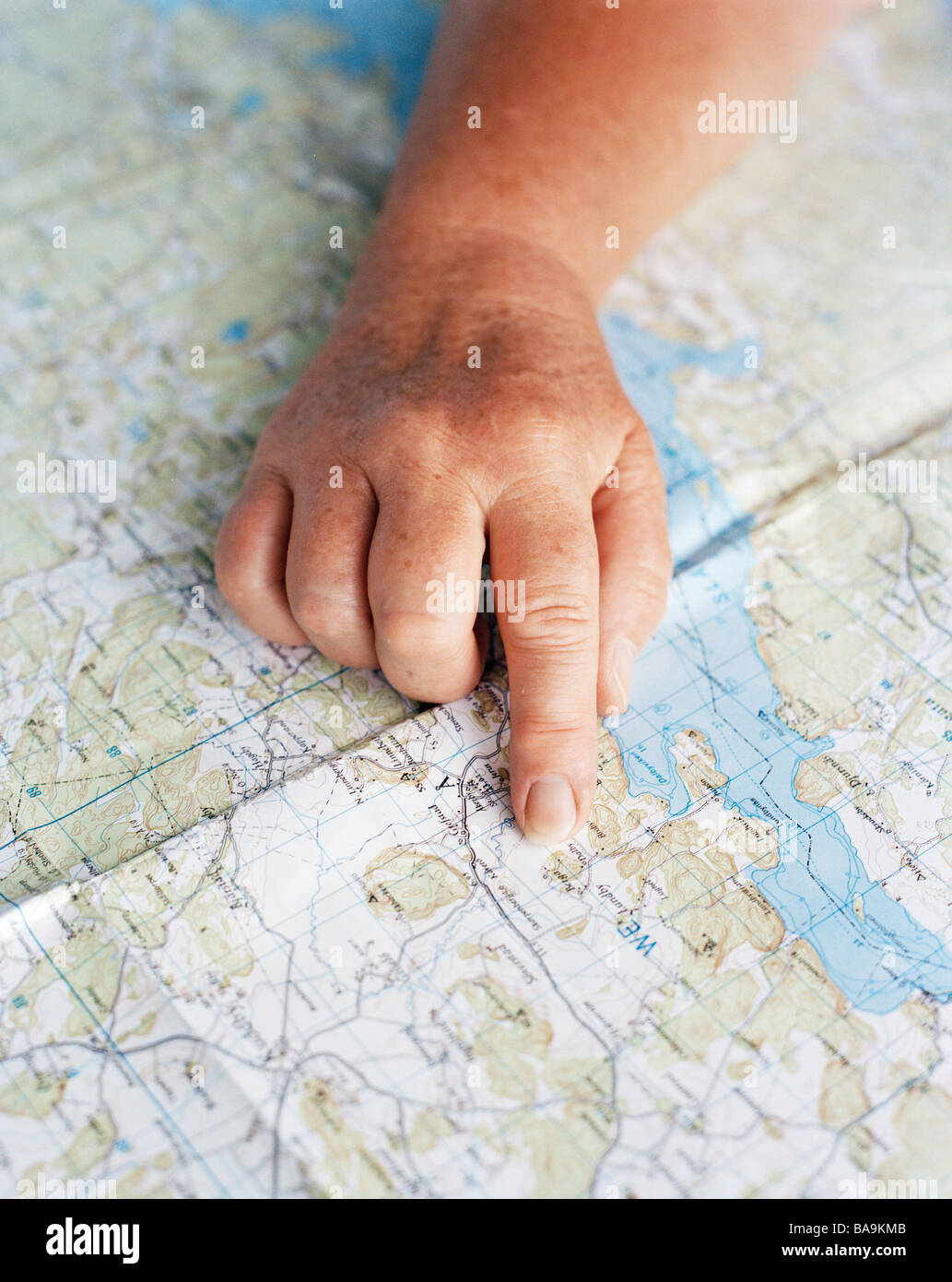 Symbols on maps hi-res stock photography and images - Alamy